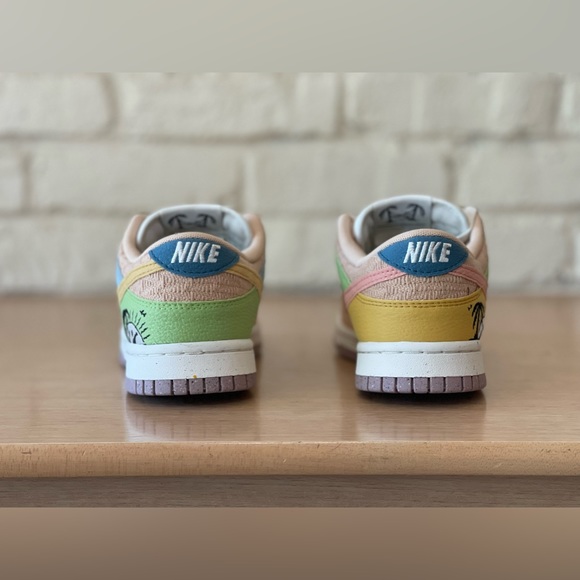 Nike | Shoes | Nike Dunk Low Se Sun Club Multi Color Sail Women Size 7 ...